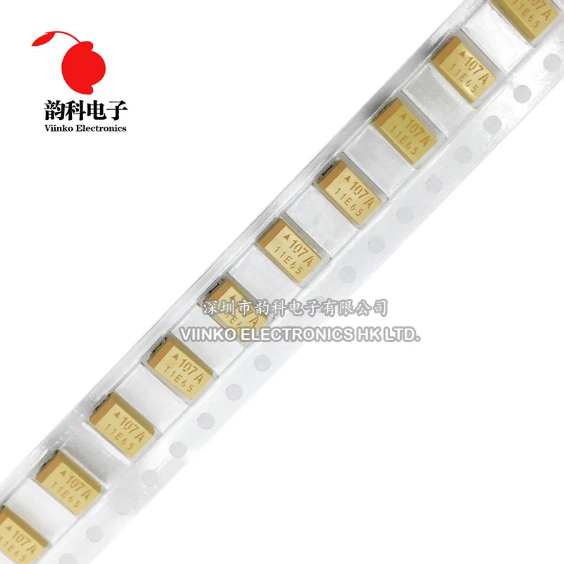 10pcs Type C 68UF 10UF 22UF 47UF 100UF 220UF 330UF Tantalum Capacitor ...