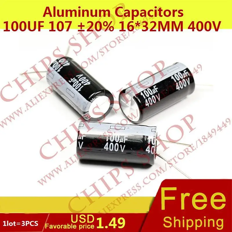Online Buy Wholesale 100uf 400v capacitor from China 100uf 400v ...