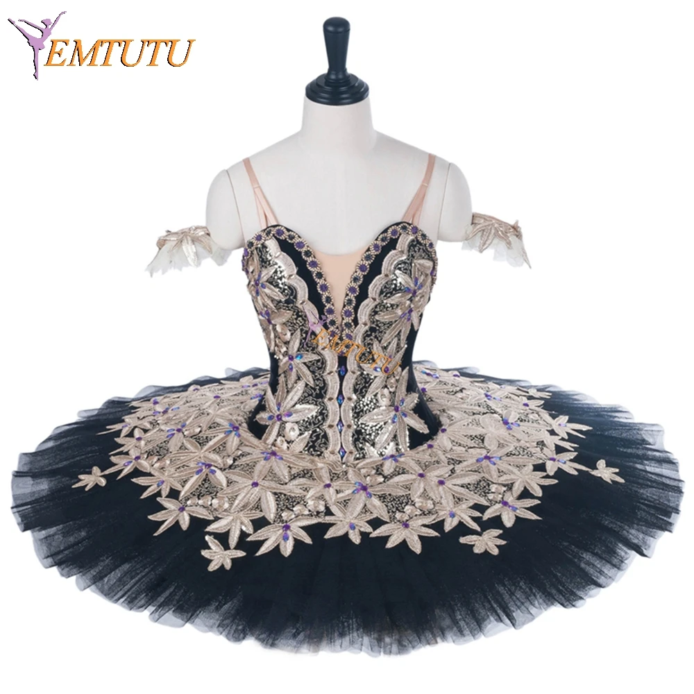 Black Gold adult professional ballet tutu girls competition performance ...