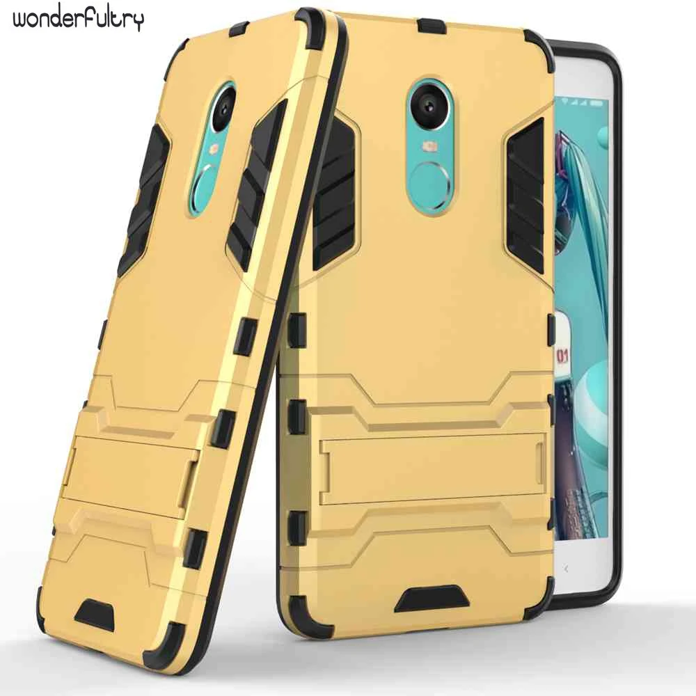 For Xiaomi Redmi Note 4X Case Luxury Transformers Full Cover Coque Iron ...