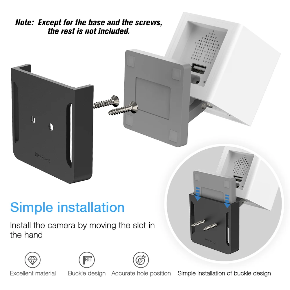 Wyze-Camera-Wall-Mount-Base-Holder-Wall-Mount-Bracket-For-Wyze-Cam ...