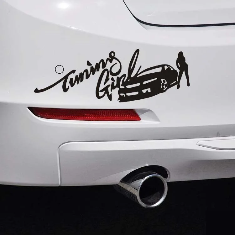 New Car Styling The Fast And The Furious Tuning Girl Sexy Girl Car Stickers Blackwhite On