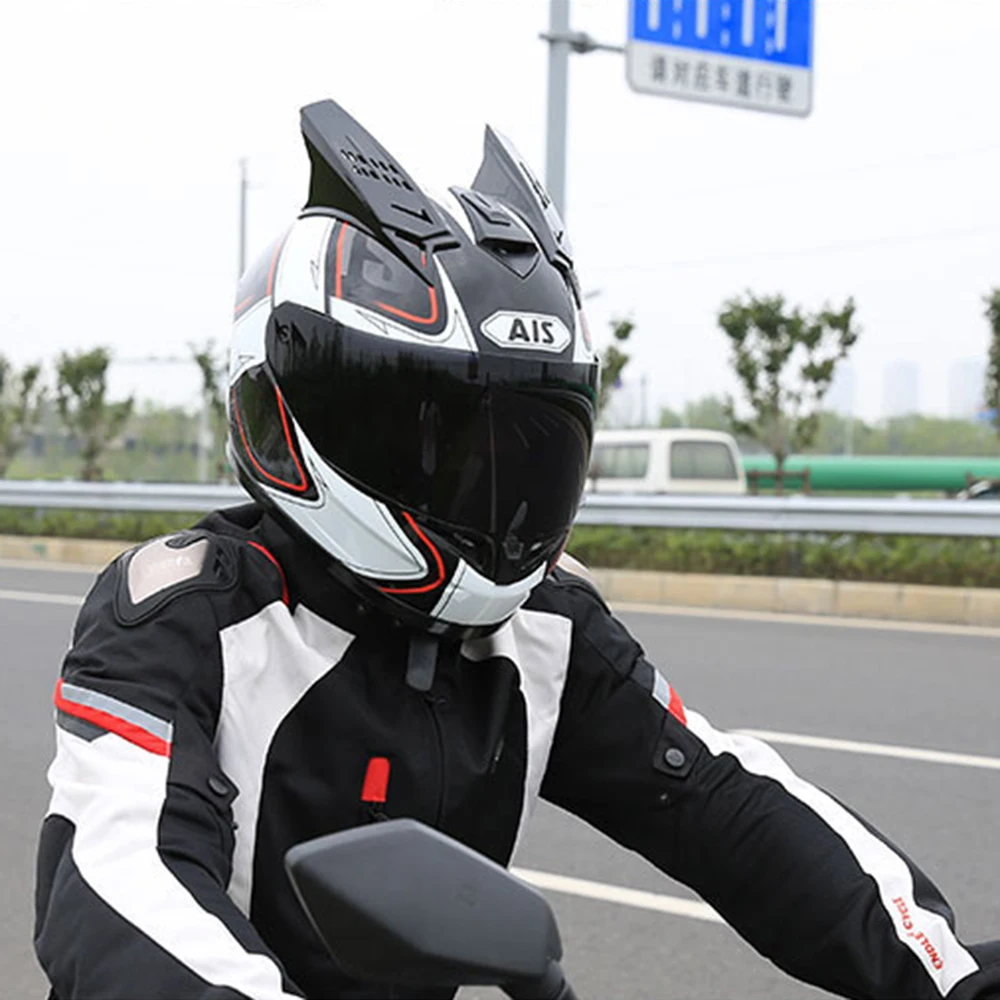 Motorcycle Helmet Flip Up Motobike Helmet With Inner Sun Visor Double ...