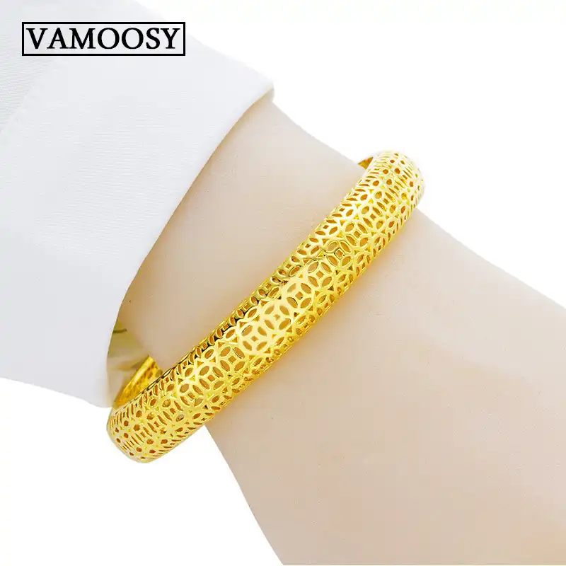 Hollow Pipe Gold Bangles Designs | atelier-yuwa.ciao.jp