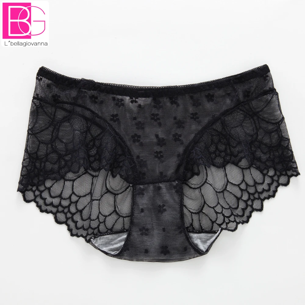 Ropa interior para mujer, bragas ultrafinas de malla sin costuras ...