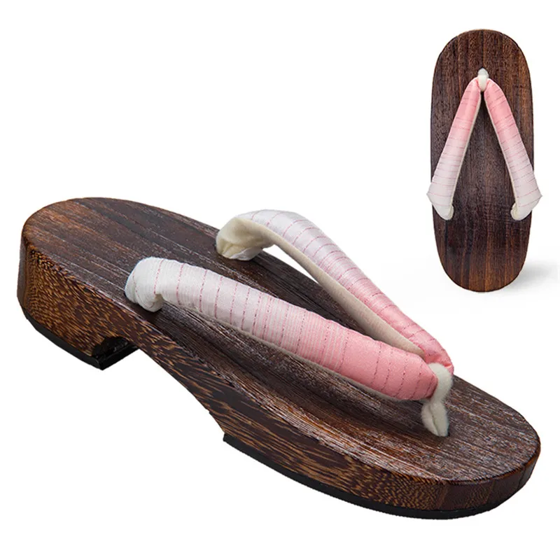 Anime Demon Slayer Kamado Nezuko Geta Japanese Wooden Sandals Cosplay ...