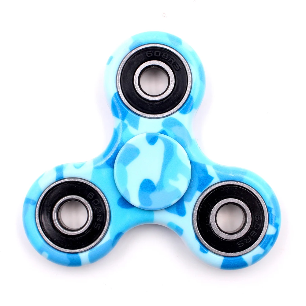 New Tri-Spinner Fidget Toy Plastic Stress Wheel EDC Anti-Stress Hand ...