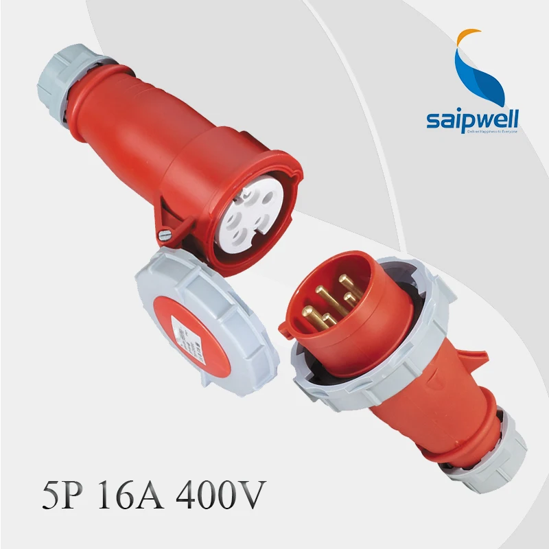 Combination Sale 415V16A 5P Male and Female Electric Plug and Socket ...
