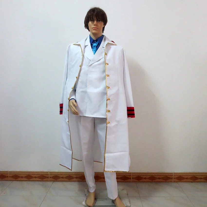 One Piece Monkey D. Garp Navy Justice Cloak suit Cosplay Costume | One ...