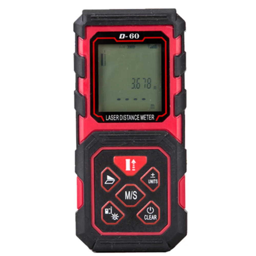 D 60 Mini Hand Digitalen Laser distanzmessgerät Meter 60 Mt Entfernungsmesser|range finder ...