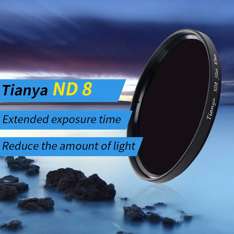 WTIANYA-ND8-ND32-Filter-67-77mm-ND8-3step-neutral-density-ND-filter-37 ...