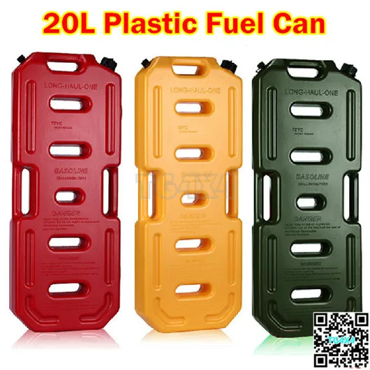 Plastic fuel tank for roof rack?