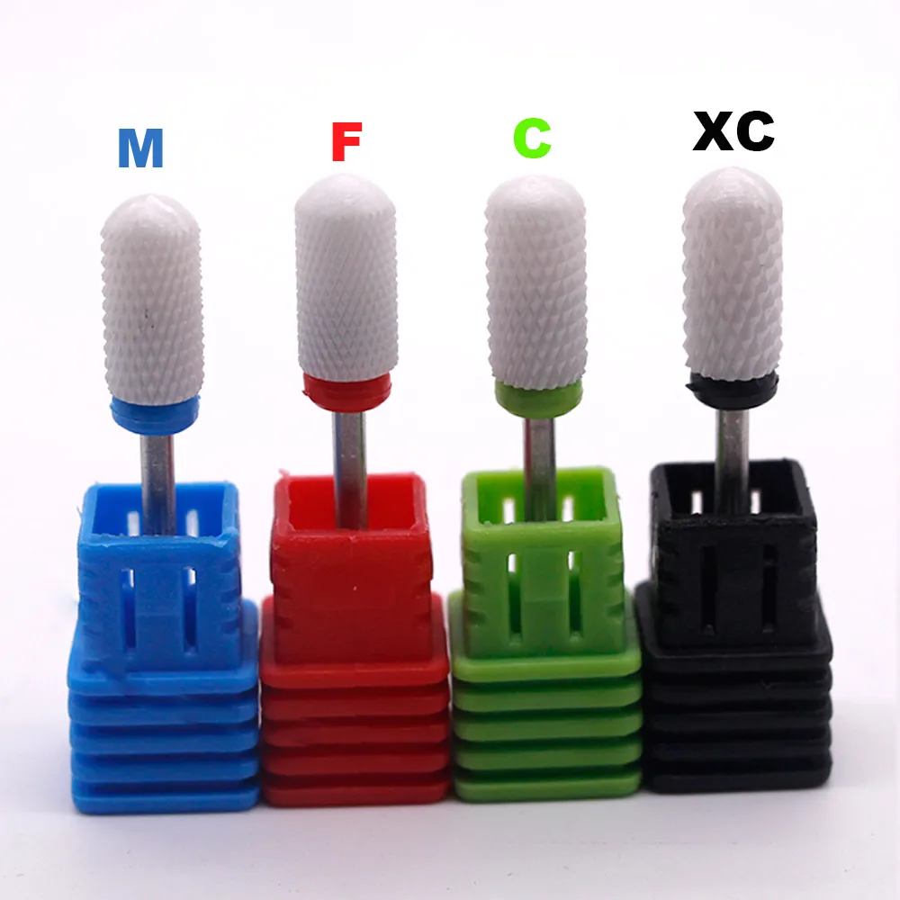 CAIZI Ceramic Nozzle Nail Drill Bit Mill Cutter For Electric Drill ...