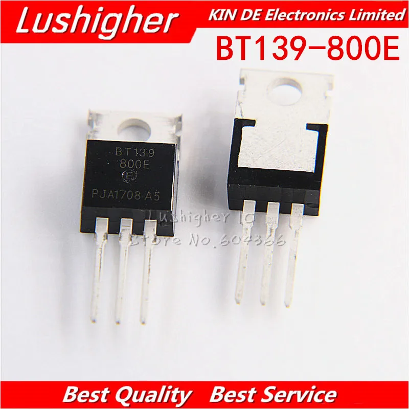 Aliexpress.com : Buy 10pcs BT139 800E TO220 BT139 16A 800V TO 220 high ...