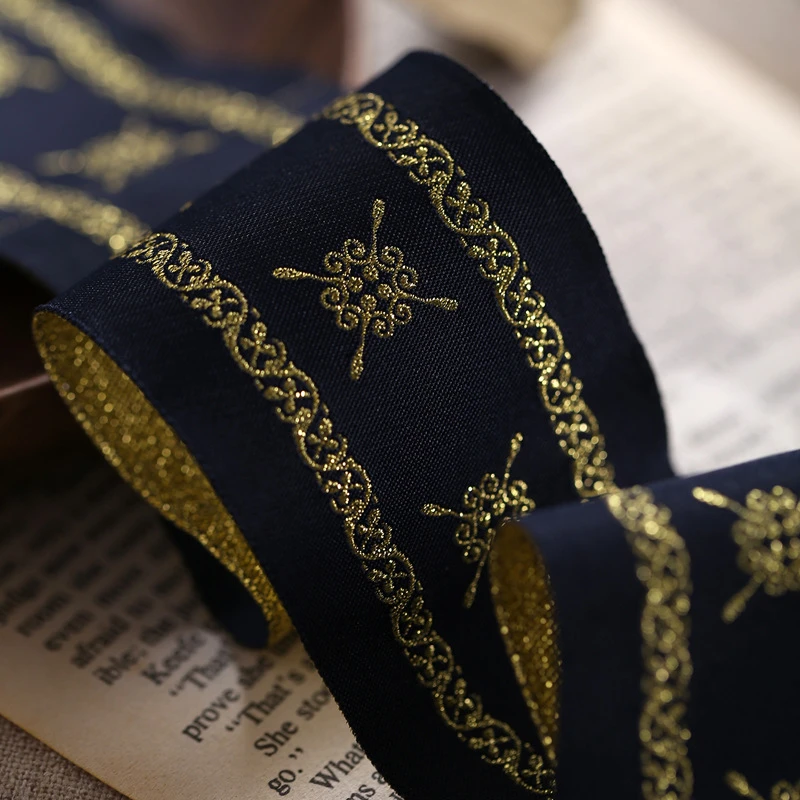 Wholesale Good Quality Gold Embroidery (45mmx10yards) National Wind ...