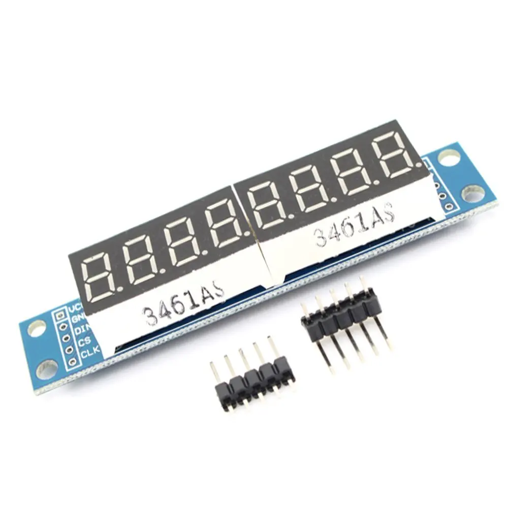 MAX7219 CWG 8 Digit Digital Display Control Module 8 Digit 7 Segment ...