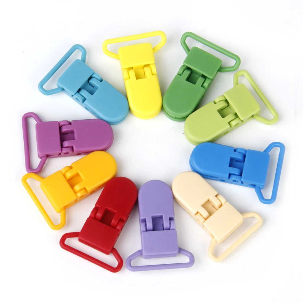 10Pcs/Pack Universal Resin Clip on Clamp Teeth Clip Nip for Cloth File ...