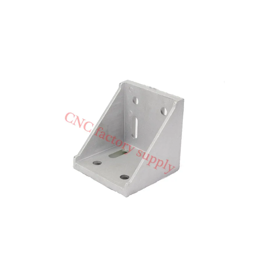 5pcs 6060 corner fitting angle aluminum L type connector bracket ...