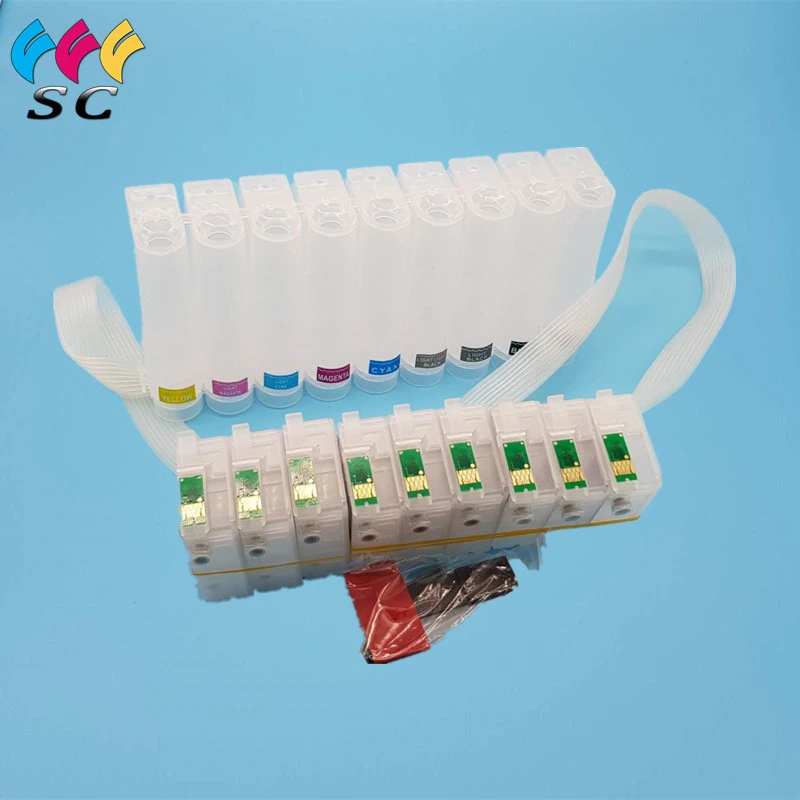Sistema de Abastecimento Contínuo de Tinta Para Epson SureColor T7601 ...