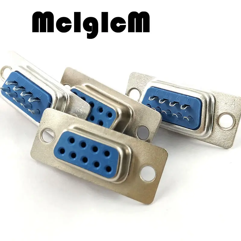 20 unids/lote nueva RS232 conector de puerto serie DB9 hembra/conector ...