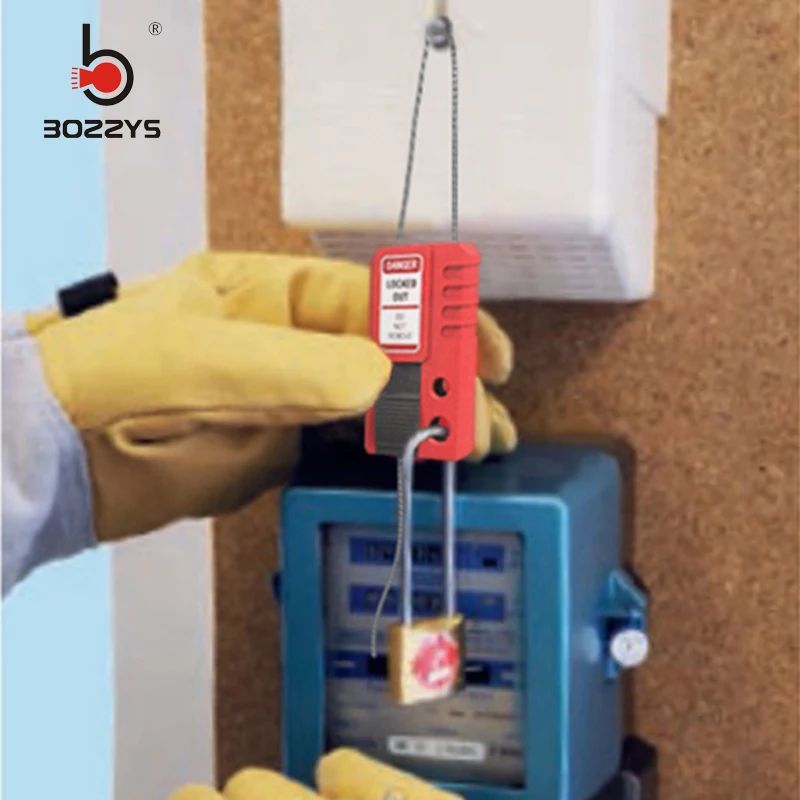 Miniature Wire Rope Lock Steel Rope Lock Telescopic Steel Wire Padlock ...