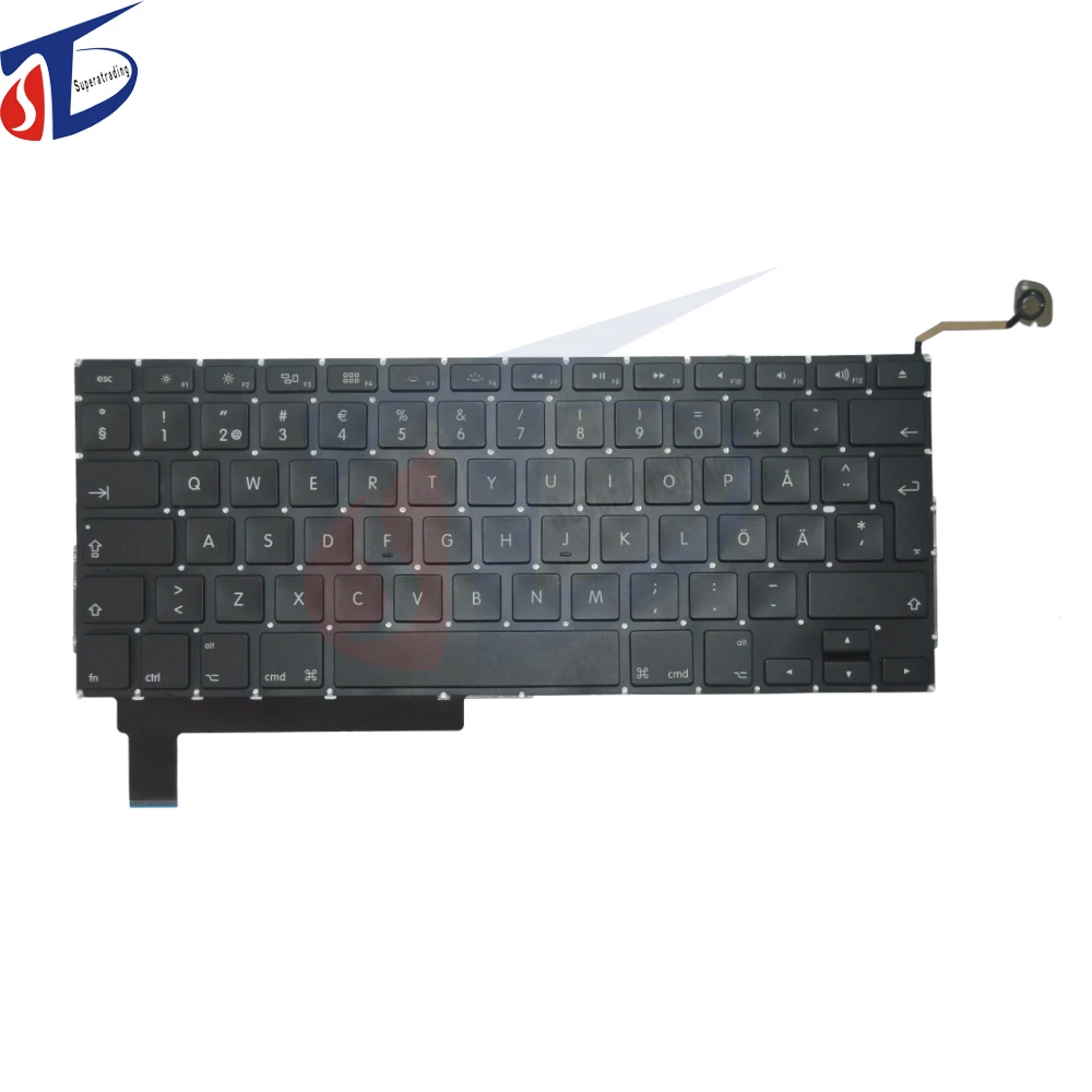 A1286 sueco finlandés teclado para macbook pro 15,4 ''a1286 Sw SE FI ...