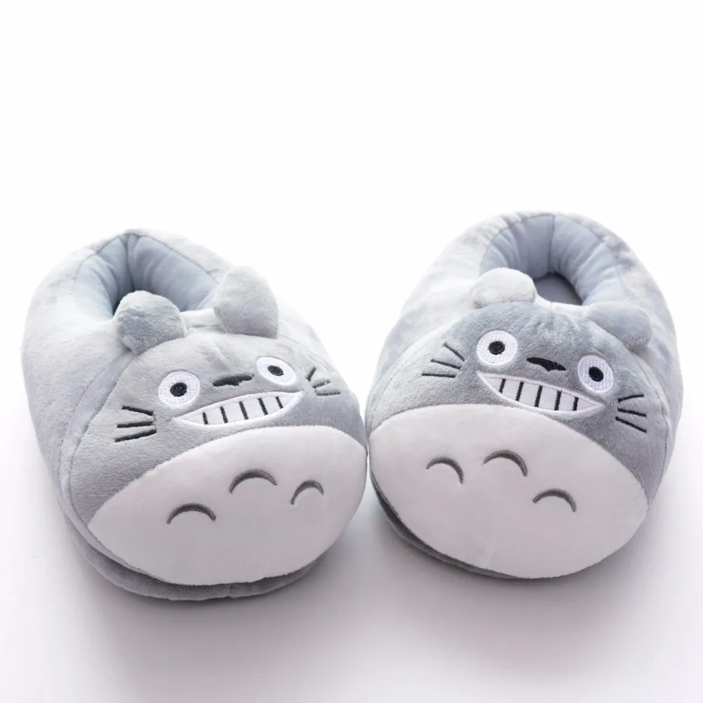 Cartoon Totoro Stuffed Kawaii Plush Shoes - KawaiiMerch.com