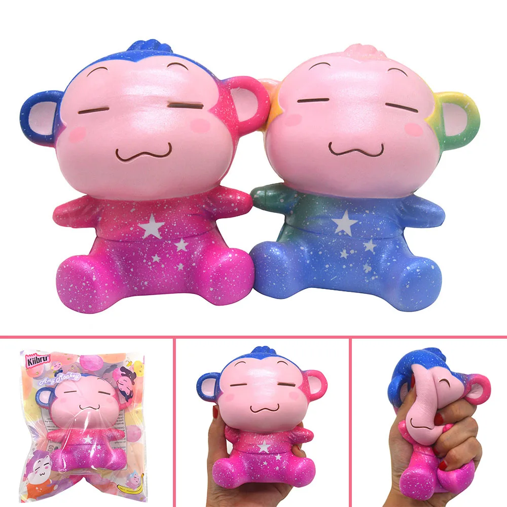 Kibru 銀河猿,ぬいぐるみ,超低速,ぬいぐるみ,ギフト玩具,12個|キッチン トイ| - AliExpress