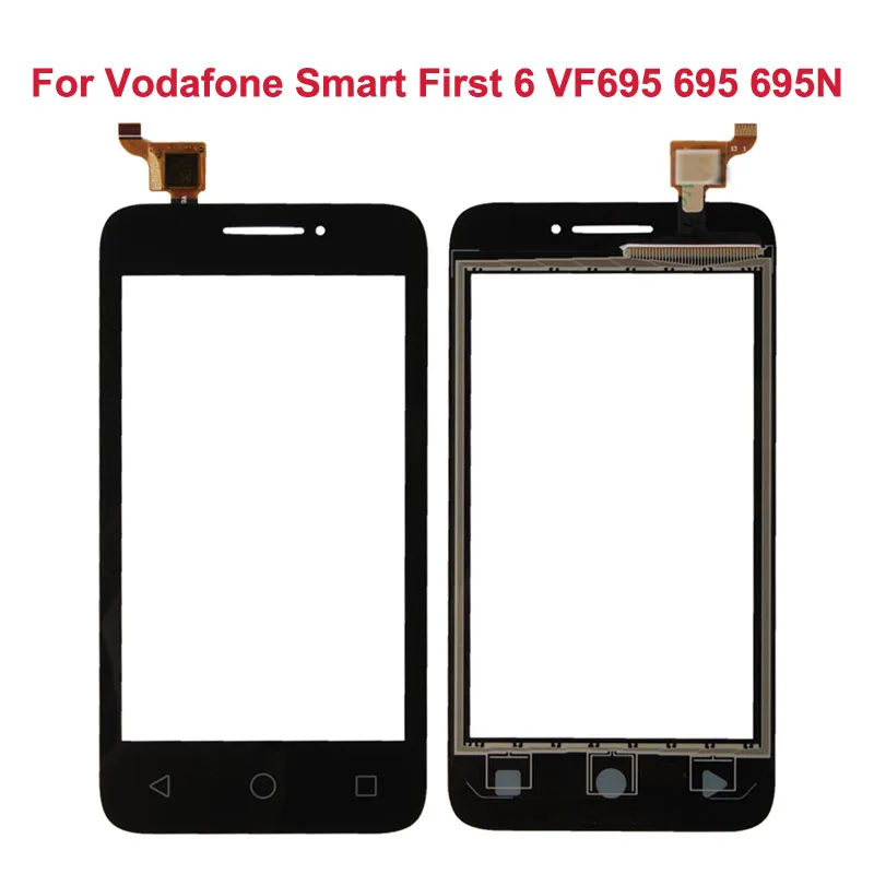 Black New Touch Screen For Vodafone Smart First 6 VF695 695 695N Touch ...