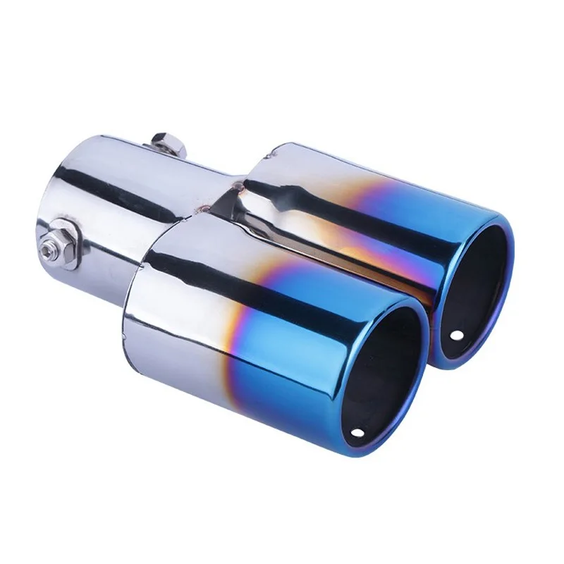 Automobile tail throat modified universal silencer stainless steel ...