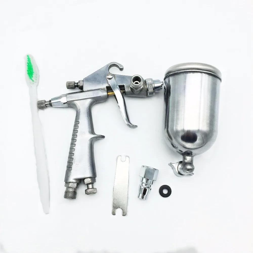 R 2 gravity spray gun 0.5mm nozzle 200ml cup portable mini spray gun ...