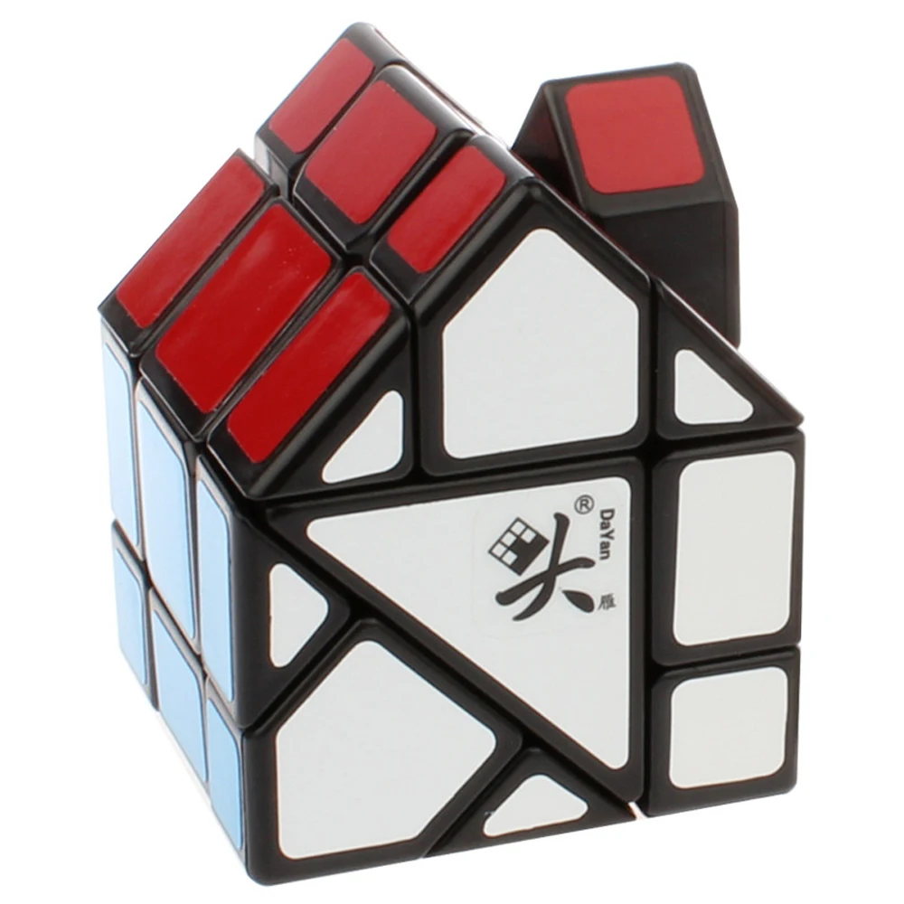 High Quality Dayan Bermuda House Magic Cube Black Speed Magic Cube ...