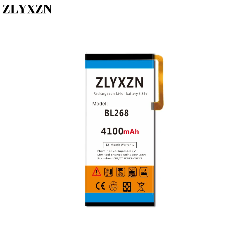 Nueva batería de 4100 mAh para Lenovo zuk Z2 Z2131 BL268 batería|Baterías para teléfonos móviles ...