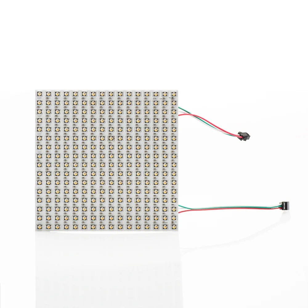 Matrix 16*16 Pixel 256 Pixels SK6812 RGBW Digital Flexible LED Panel ...