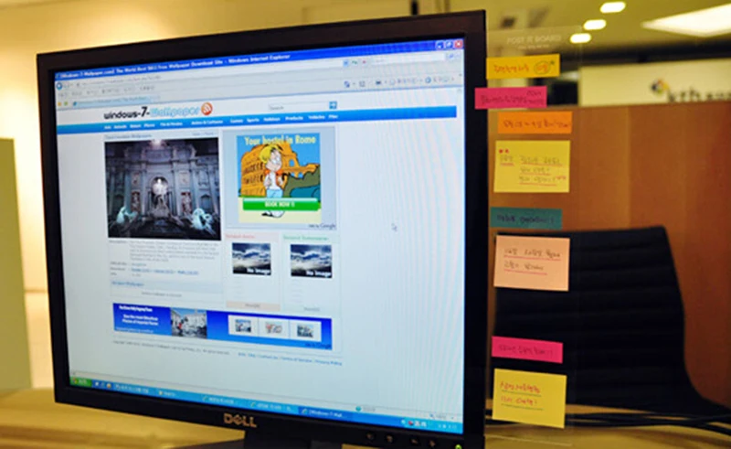 PC Monitor Screen Post It Muti Board Card Photo Sticky Notes Holder ...