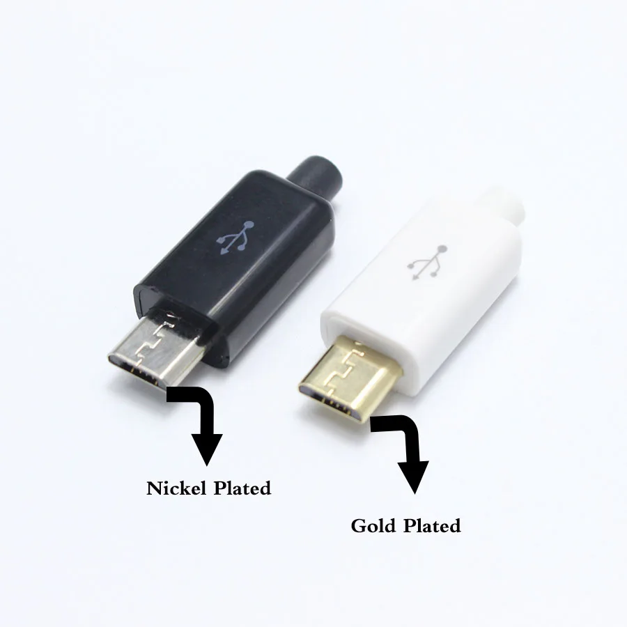 Купить бесплатная доставка 10 компл. Кабель 5pin микро-USB штекер ...