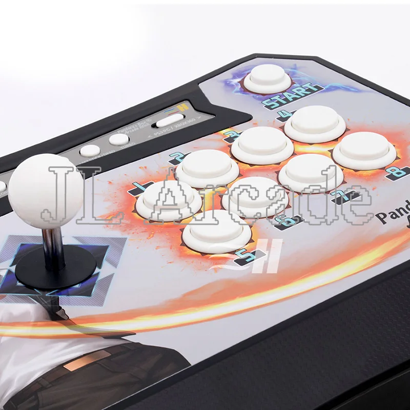 Pandora Box 6 1300 in 1 Wireless arcade game Stick controller 2 Players ...