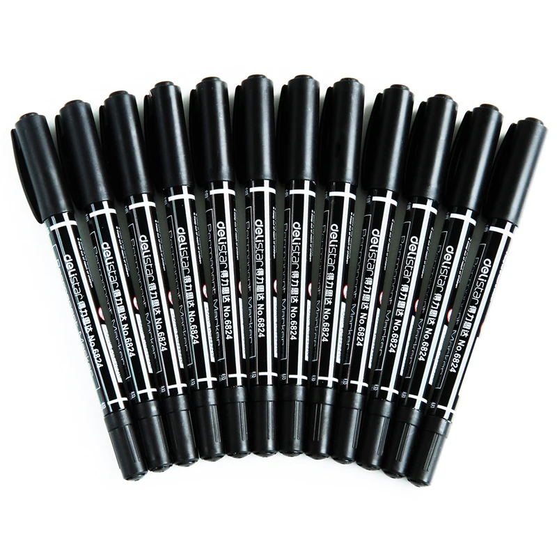 QSHOIC-12pcs-set-double-hook-line-painting-strokes-of-the-brush-size ...