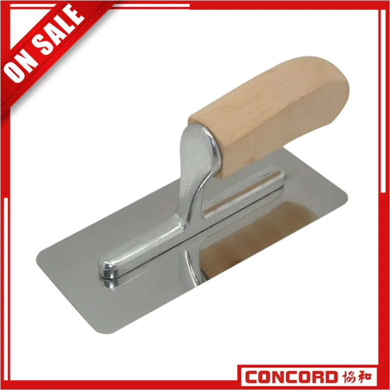 Free shipping 200mm masonry tool Gauging Trowel stainless steel blade ...