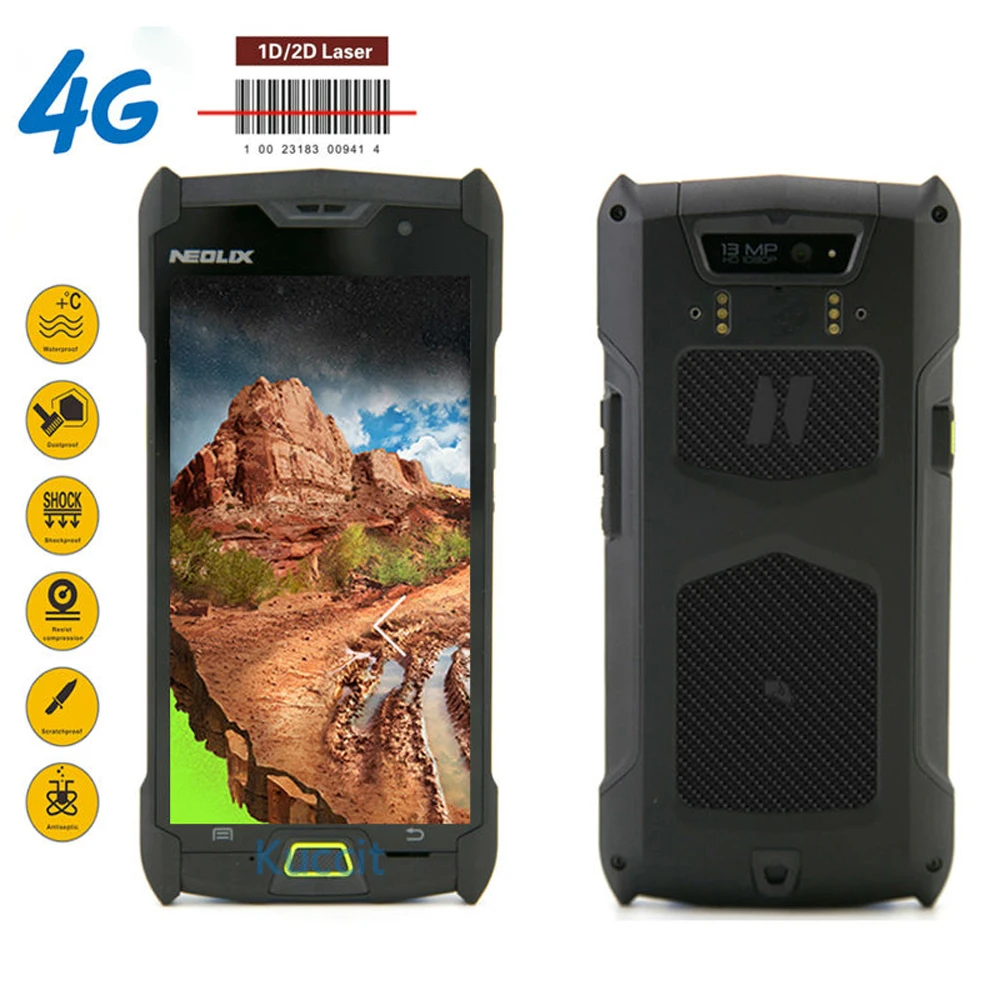 1D 2D Laser Barcode Scanner Android Handheld Terminal PDA data ...