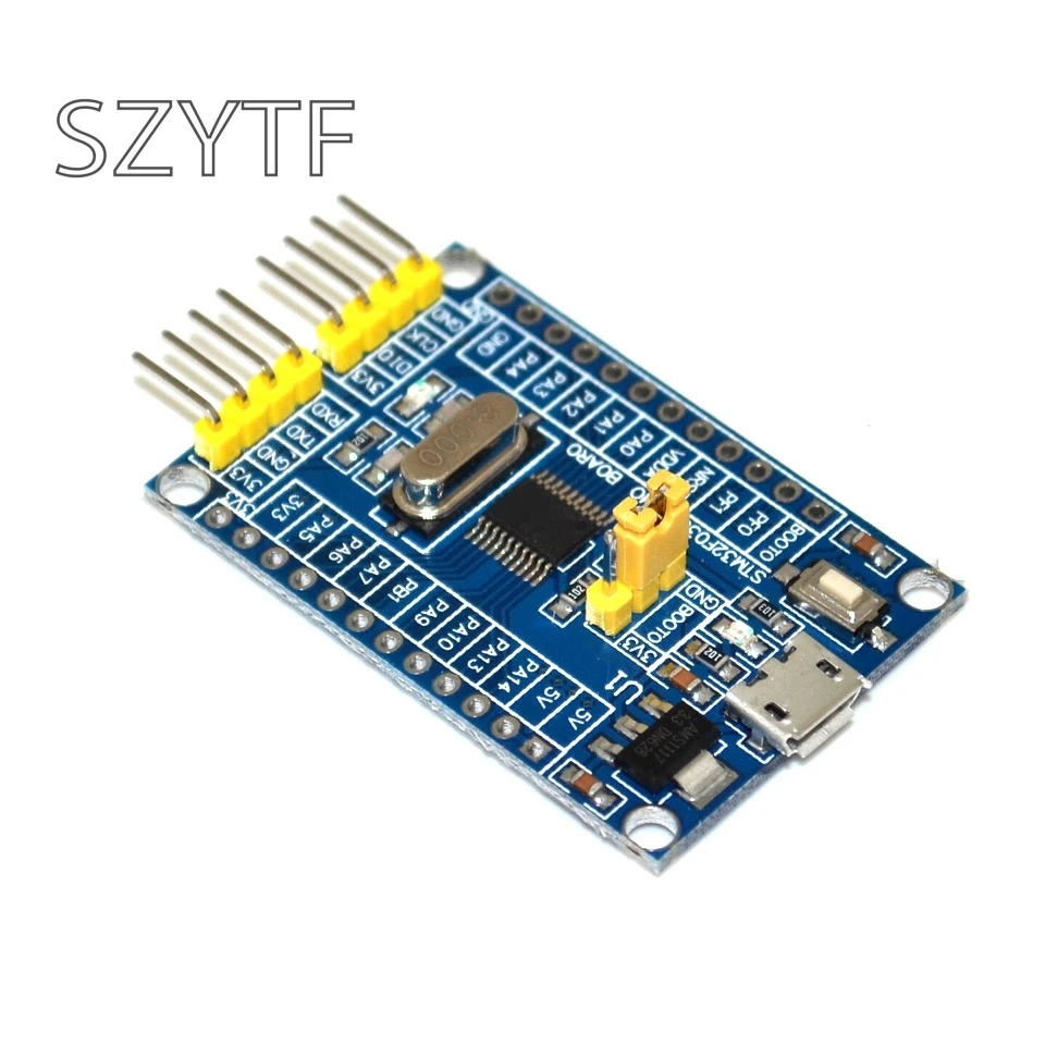 ARM M0 STM32F030F4P6 Placa de desarrollo/core learning board pequeño ...