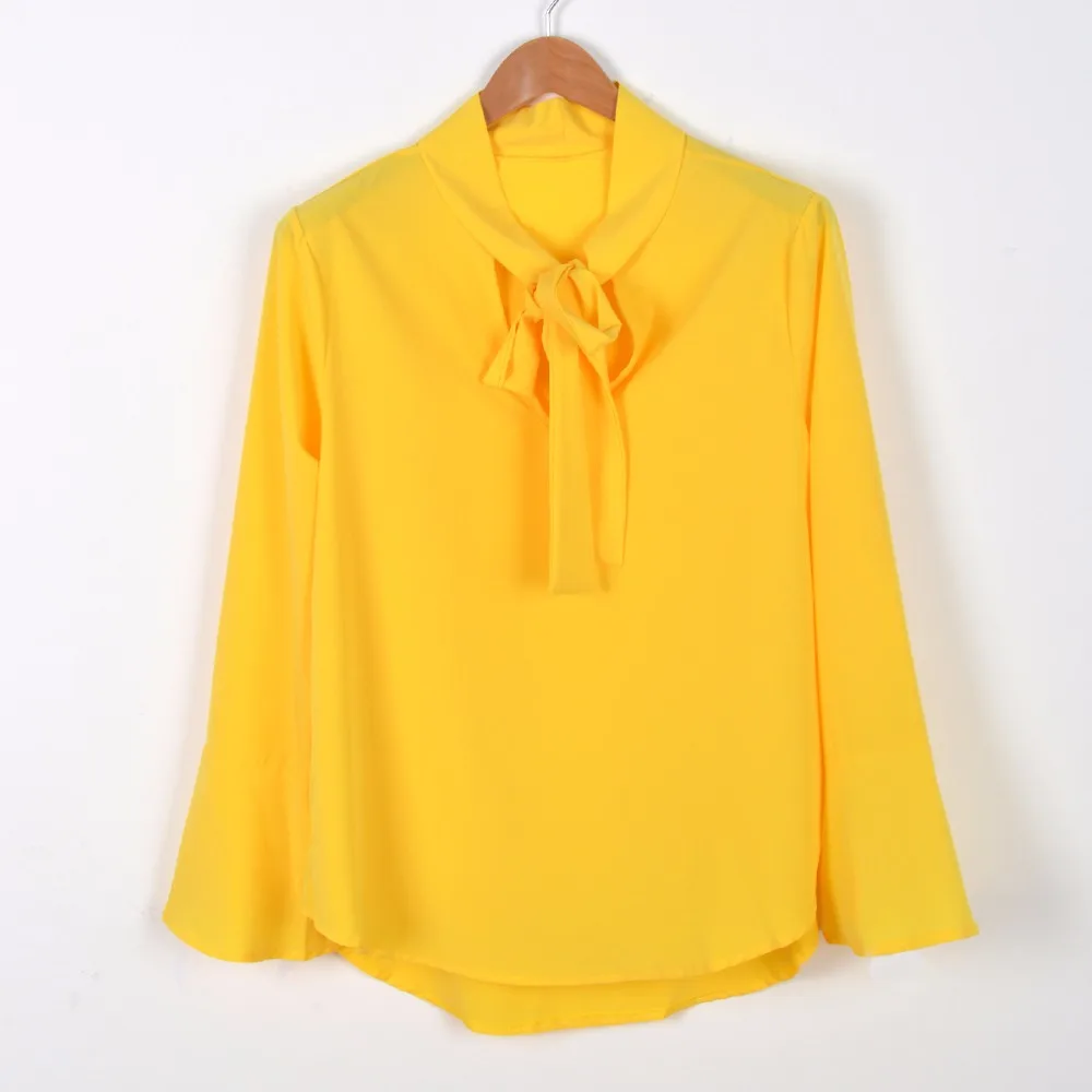 Yellow Blouses Tops