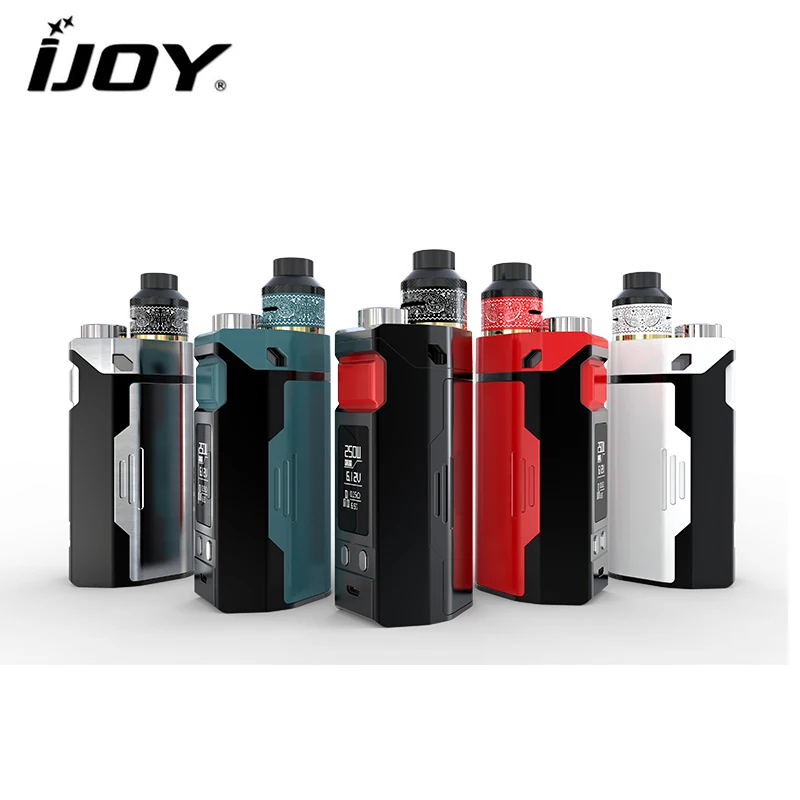D'origine Ijoy RDTABOX TRIPLE KIT 225 W Boîte MOD Vaporisateur avec built-in énorme 12.8 ml ...