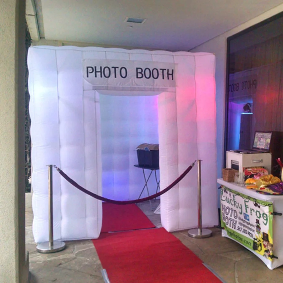 2-4mH-Outstanding-Led-Inflatable-Photo-Booth-Lawn-Tent-Digital-Private ...