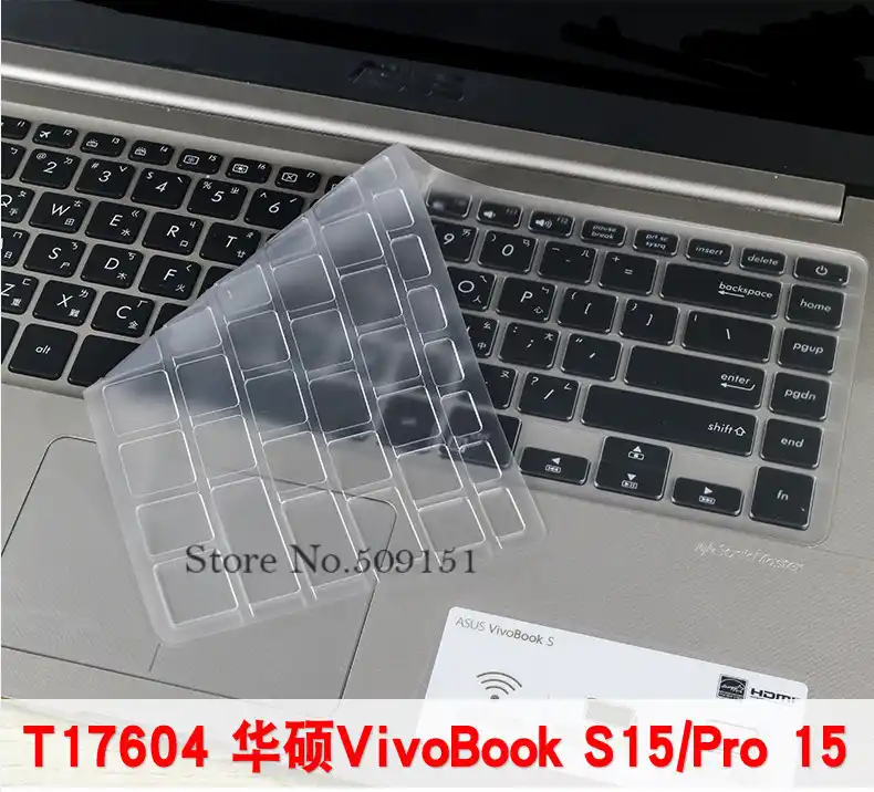 15.6 inch Keyboard protector skin Cover For Asus vivobook s15 X510 X510UQ X510UA X510UR X510UF ...
