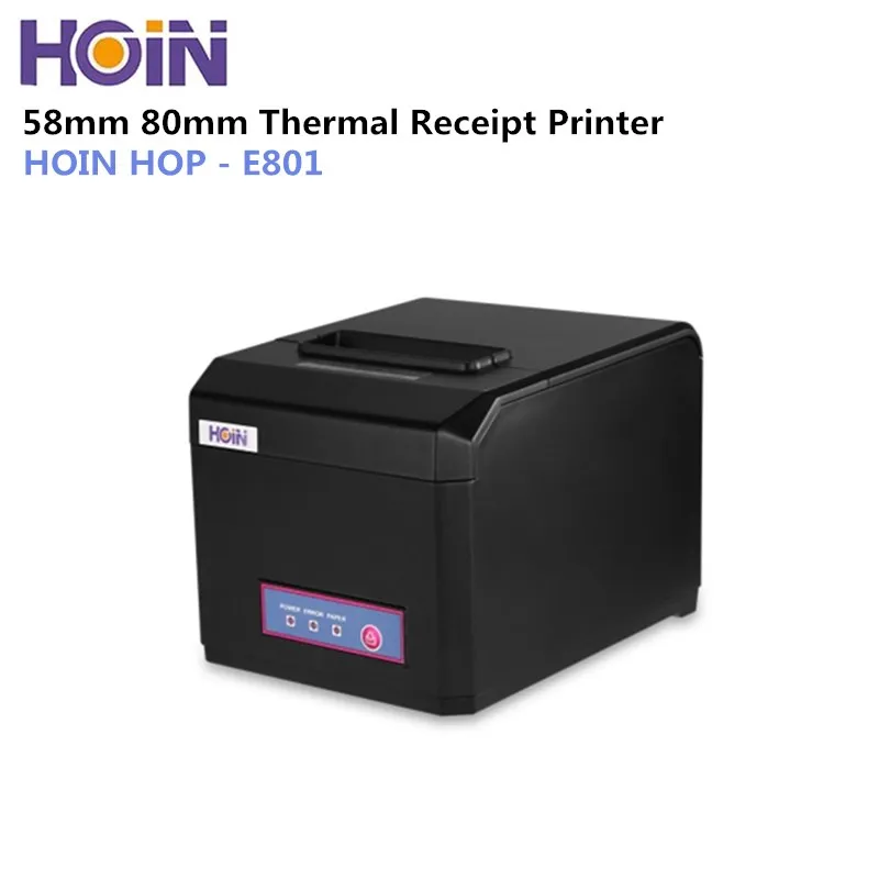 HOIN HOP E801 USB Thermal Receipt Printer Complete Machine 80mm Bill ...