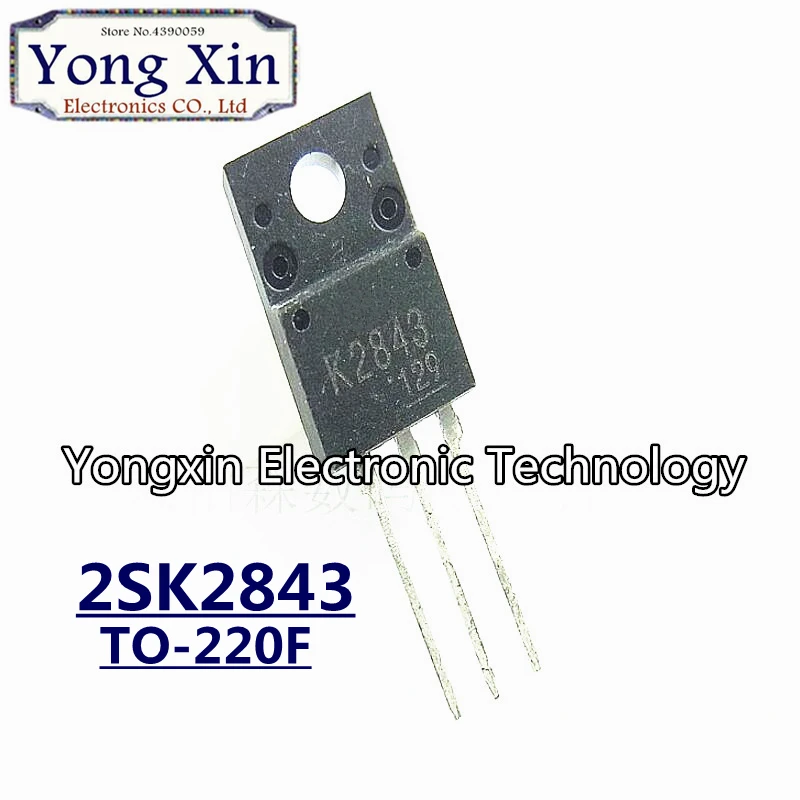 10pcs 2SK2843 K2843 TO 220F 500V 12A MOSFET N 채널 트랜지스터|스위치 전력 공급 장치 ...