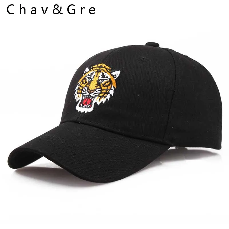 Chav&Gre Embroidery Tiger Baseball Cap Gorras Autumn Sunhat Animal ...