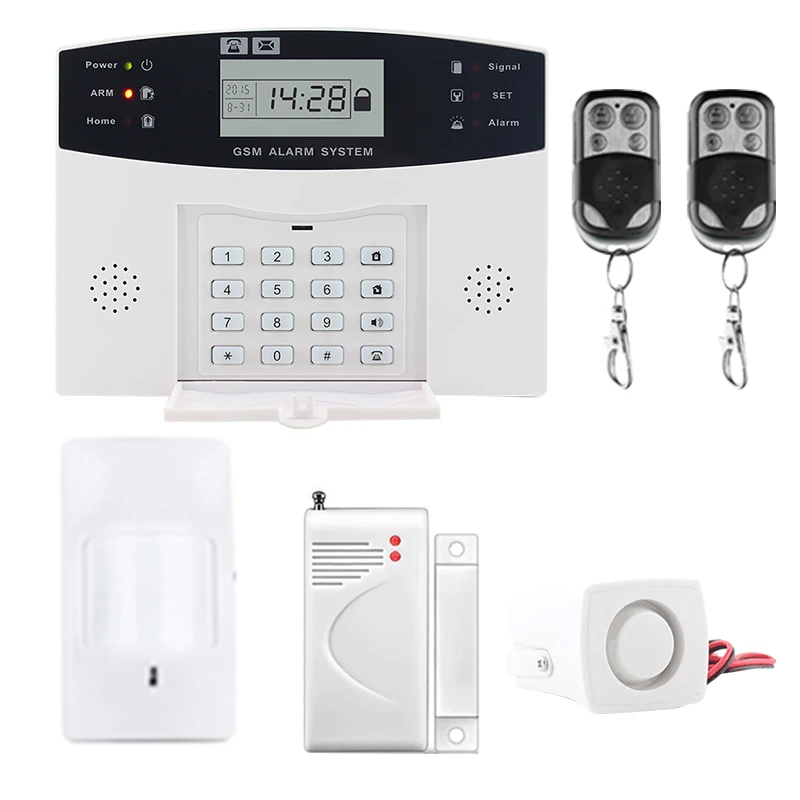 Buy Hot Sale Lcd Display Wireless Gsm Home Security Auto Dialing Dialer Sms