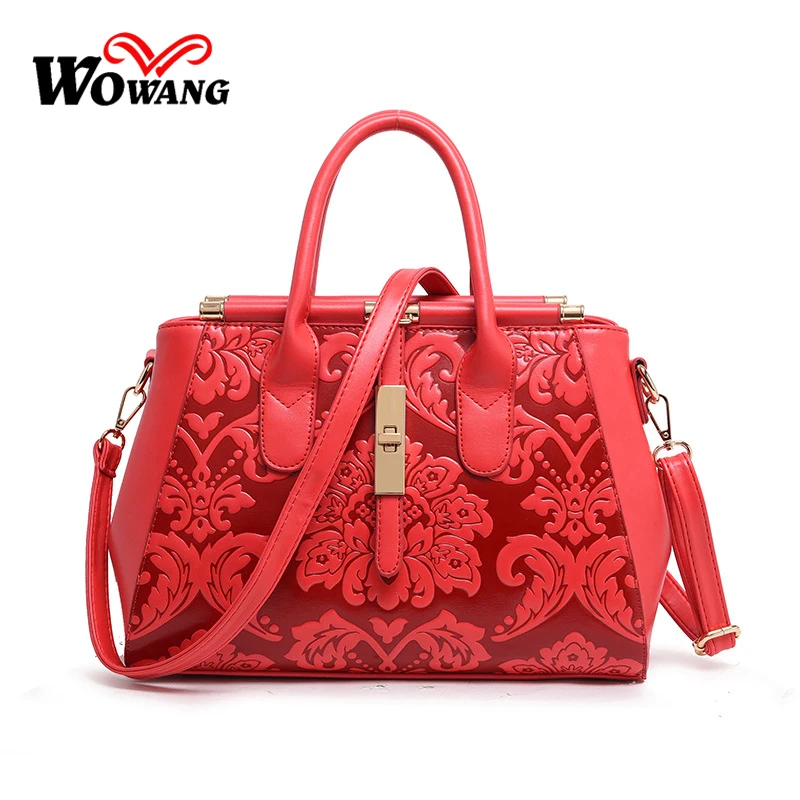 Chinese National Wind Women Bag 2016 Women Leather Handbag Brand ...